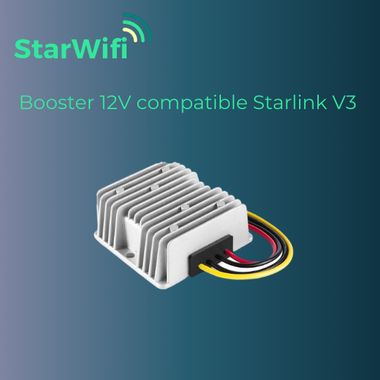 Booster 12V compatibile con Starlink V3 – StarWifi